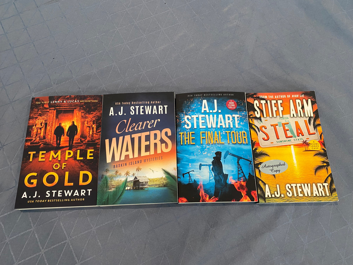 4 Paperback bundle - AJ Starter Pack - SIGNED BY AUTHOR — Jacaranda ...